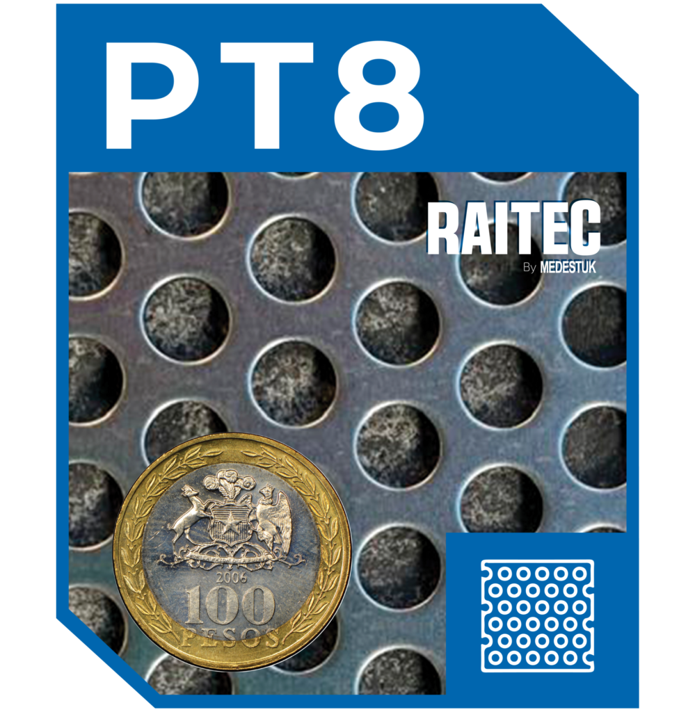 PT 8 de 1x2m Espesor [1.0-1.5-2.0mm] - Raitec